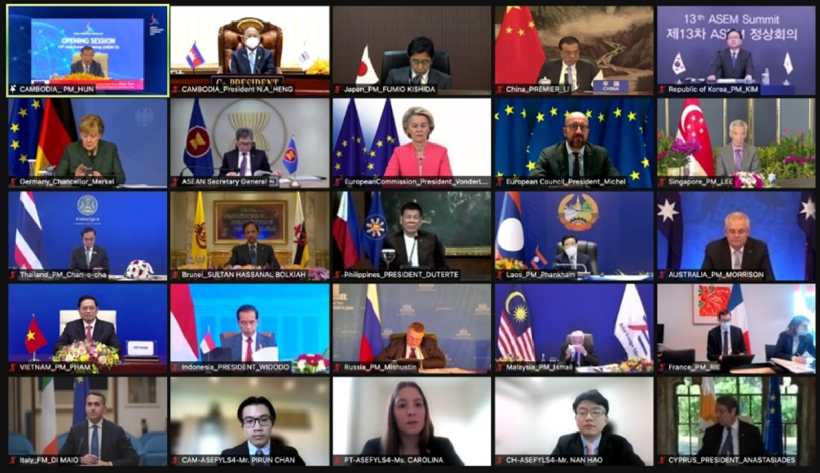 Cambodia concludes successful ASEM Summit in November – GB – German ...